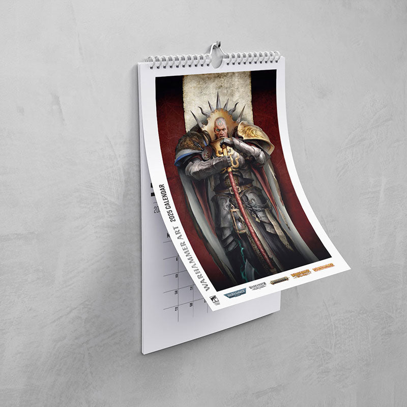 Custom Warhammer Art Calendar – Start Any Month