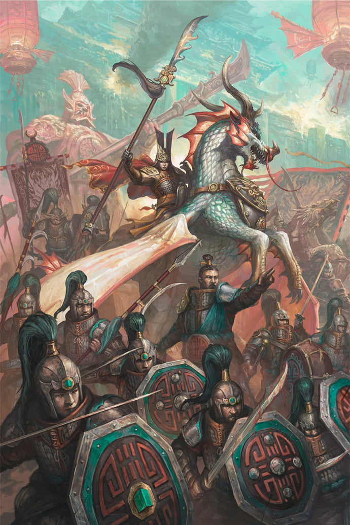 Grand Cathay Art Print – Warhammer 40K Collectible – Warhammer Art