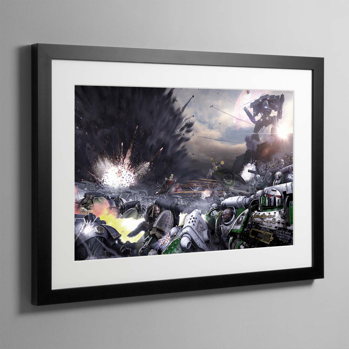Galaxy In Flames Art Print – The Horus Heresy Collectible – Warhammer ...