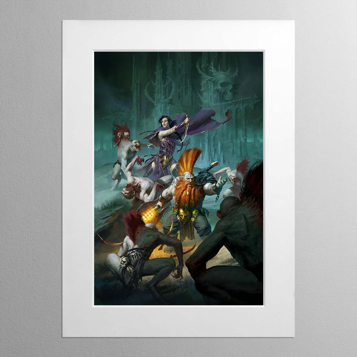 Ghoulslayer Art Print – Age of Sigmar Collectible – Warhammer Art
