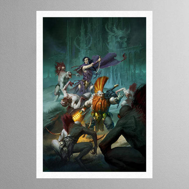 Ghoulslayer Art Print – Age of Sigmar Collectible – Warhammer Art