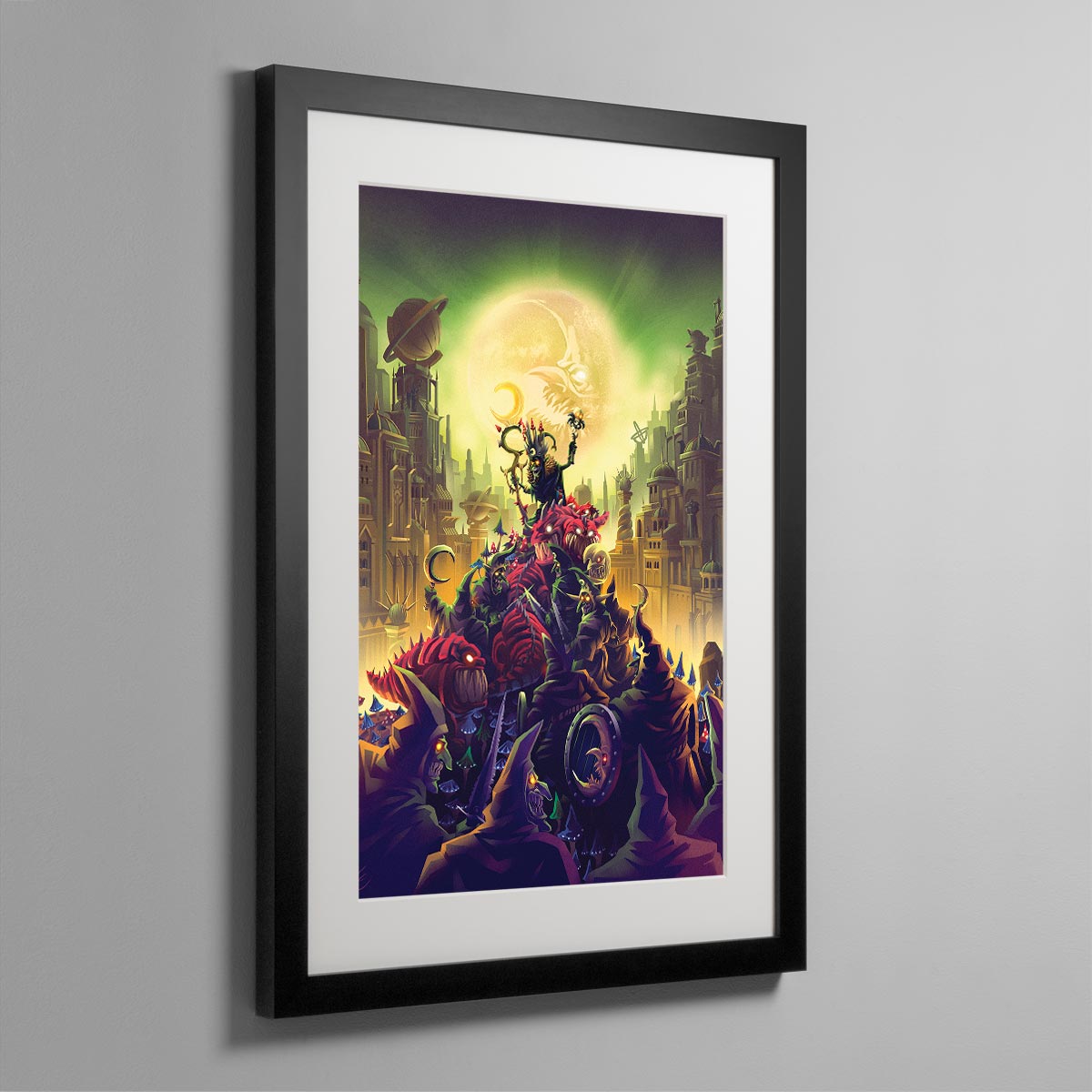 Gloomspite Art Print – Age of Sigmar Collectible – Warhammer Art