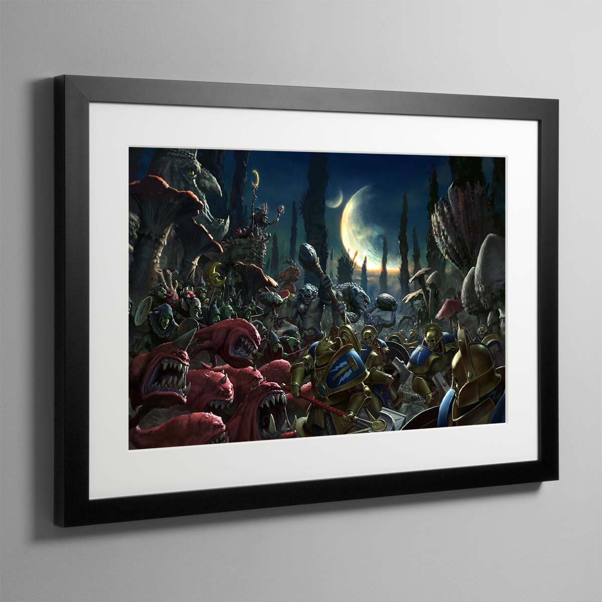 Gloomspite Gitz Art Print – Age of Sigmar Collectible – Warhammer Art