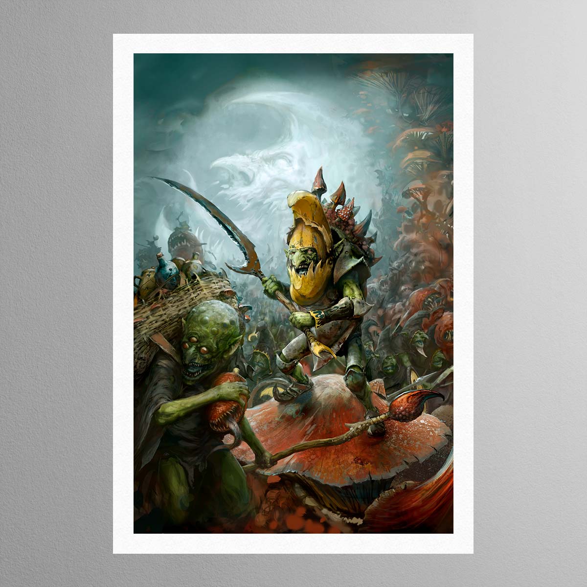 Gloomspite Hordes Art Print – Age of Sigmar Collectible – Warhammer ...