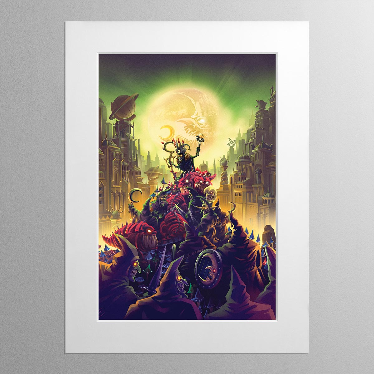 Gloomspite Art Print – Age of Sigmar Collectible – Warhammer Art