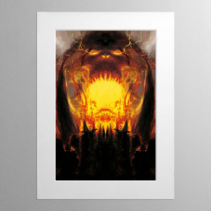 Gork Art Print – Warhammer 40K Collectible – Warhammer Art