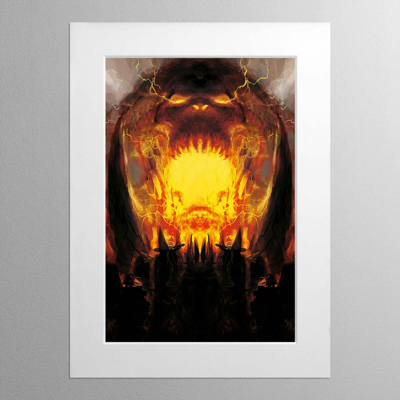 Gork Art Print – Warhammer 40K Collectible – Warhammer Art