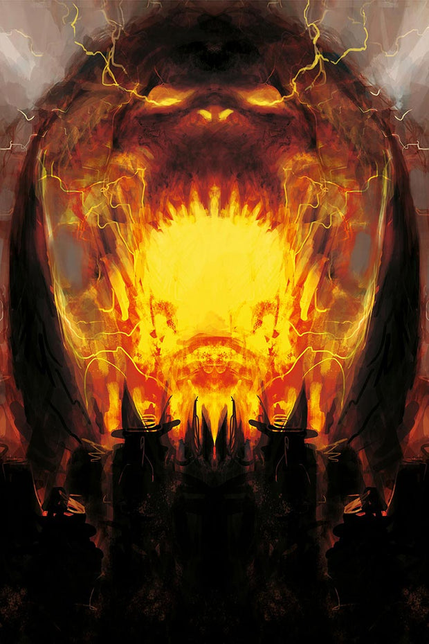 Gork Art Print – Warhammer 40K Collectible – Warhammer Art