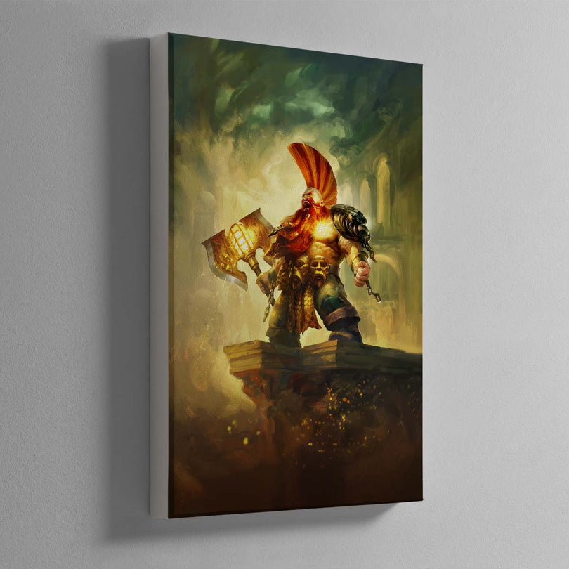 Gotrek Realmslayer - Legend of the Doomseeker Art Print – Age of ...