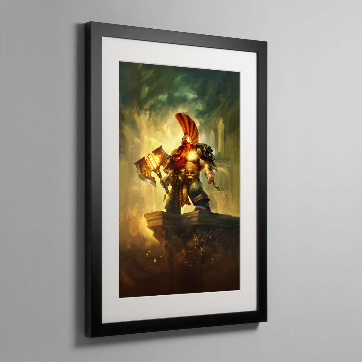 Gotrek Realmslayer - Legend of the Doomseeker Art Print – Age of ...