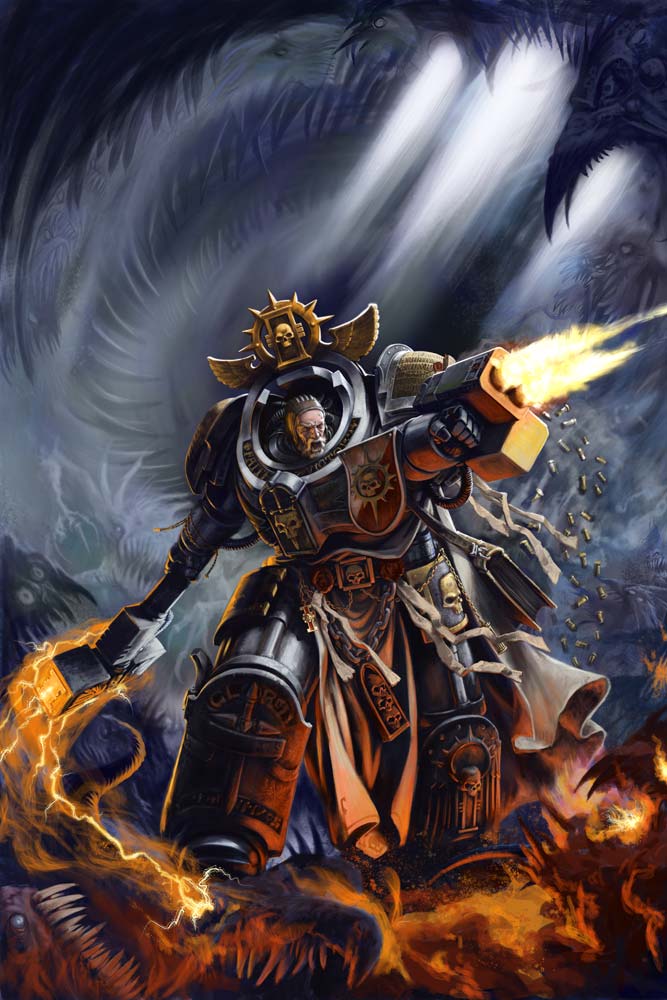 Grand Master Voldus Art Print – Warhammer 40K Collectible – Warhammer Art