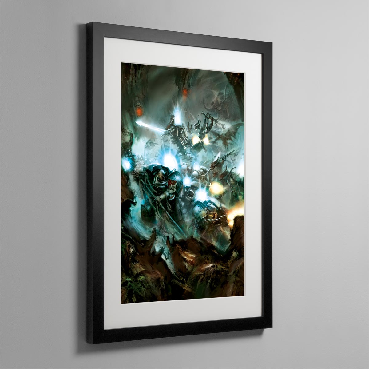Grey Knights Art Print – Warhammer 40K Collectible – Warhammer Art