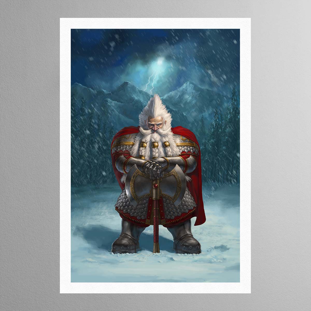 Grombrindal the Wanderer Art Print – Age of Sigmar Collectible ...