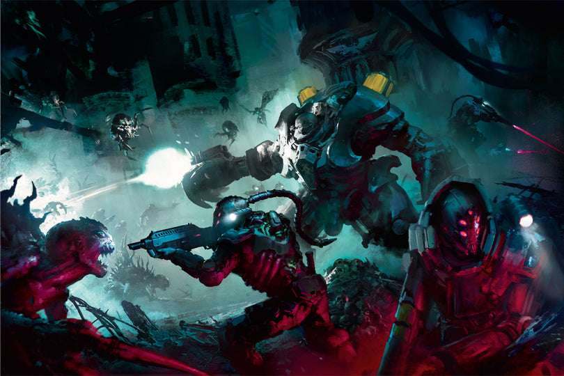 Hive Secundus Art Print – Warhammer 40K Collectible – Warhammer Art