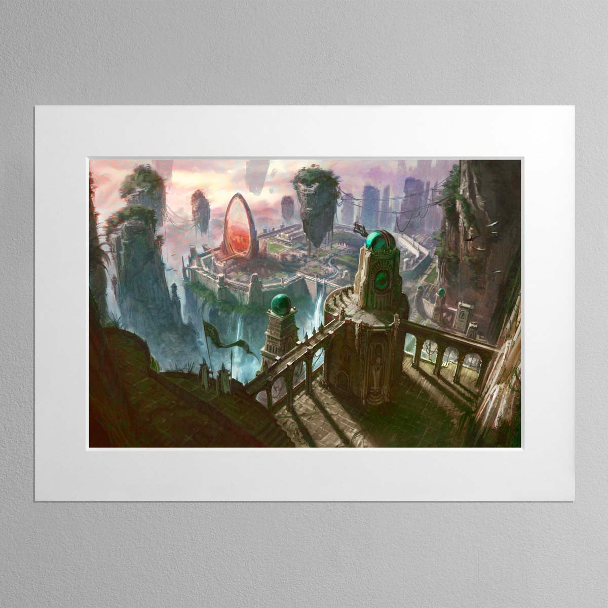 Hammerhal Ghyra Art Print – Age of Sigmar Collectible – Warhammer Art