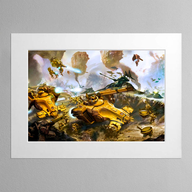 Hammerhead Gunships Art Print – Warhammer 40K Collectible – Warhammer Art