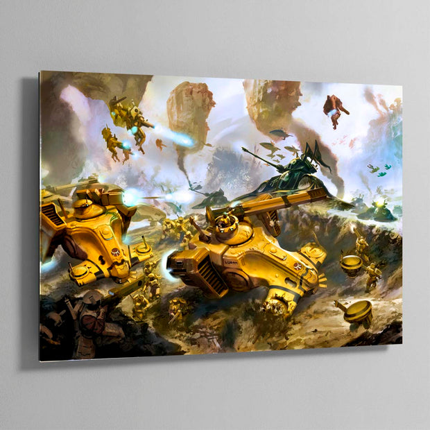 Hammerhead Gunships Art Print – Warhammer 40K Collectible – Warhammer Art