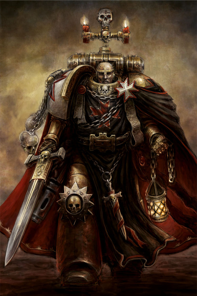 Helbrecht Art Print – Warhammer 40K Collectible – Warhammer Art