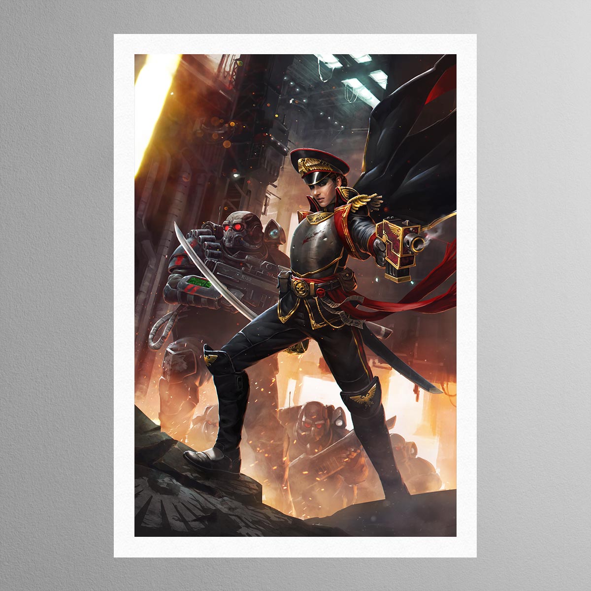 Honourbound Art Print – Warhammer 40K Collectible – Warhammer Art