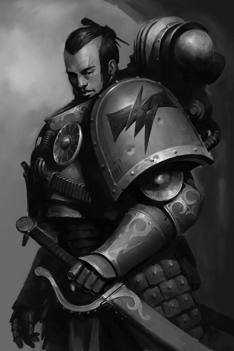 Horus Heresy - Jangsai Khan Art Print – The Horus Heresy Collectible ...
