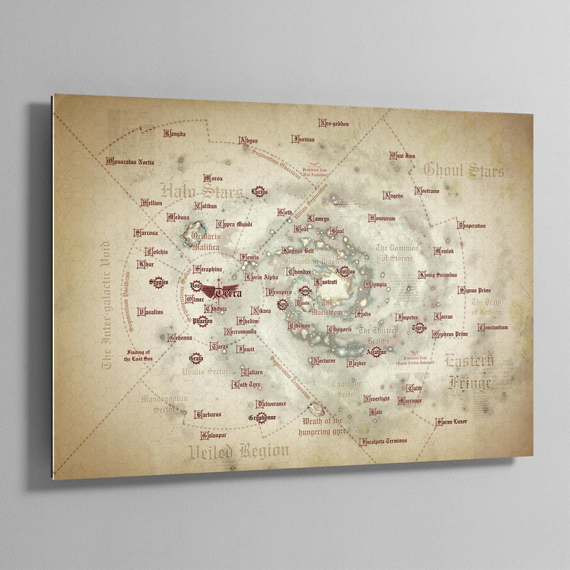 Horus Heresy Map Art Print – The Horus Heresy Collectible – Warhammer ...