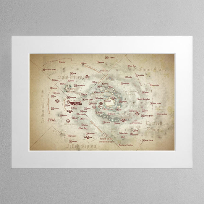 Horus Heresy Map Art Print – The Horus Heresy Collectible – Warhammer ...