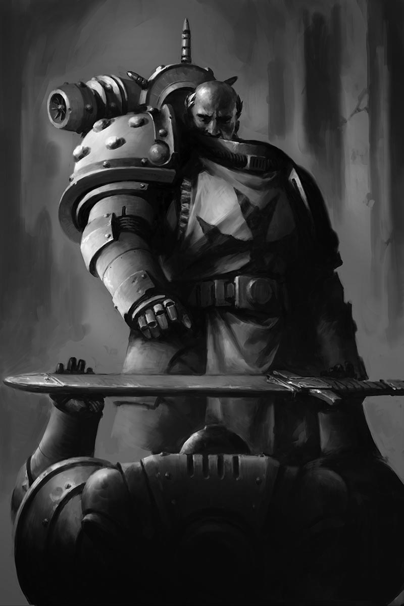 Horus Heresy - Sigismund Art Print – The Horus Heresy Collectible ...