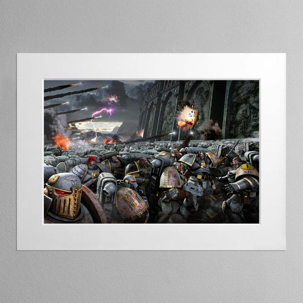 Horus Rising Art Print – The Horus Heresy Collectible – Warhammer Art