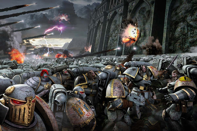 Horus Rising Art Print – The Horus Heresy Collectible – Warhammer Art