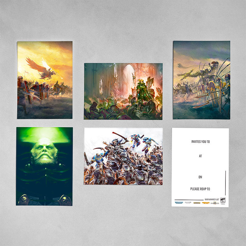 Warhammer 40K Invitations – Warhammer Art