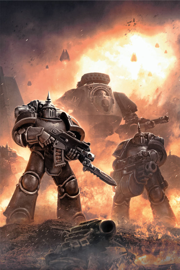 Iron Warriors at Istvaan V Art Print – The Horus Heresy Collectible ...