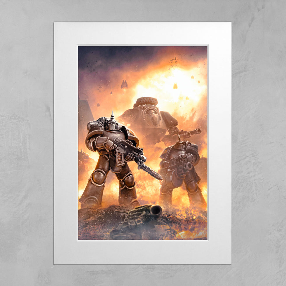 Iron Warriors at Istvaan V Art Print – The Horus Heresy Collectible ...