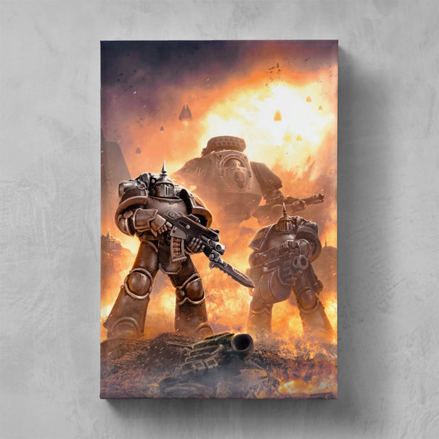 Iron Warriors at Istvaan V Art Print – The Horus Heresy Collectible ...