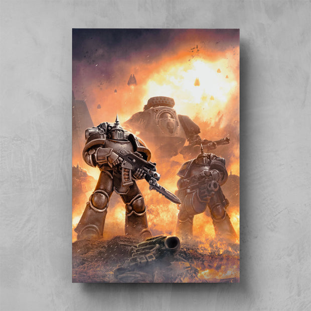 Iron Warriors at Istvaan V Art Print – The Horus Heresy Collectible ...