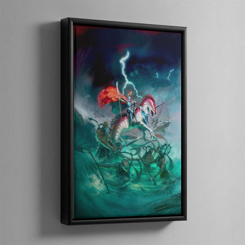 Idoneth Deepkin Art Print – Age of Sigmar Collectible – Warhammer Art