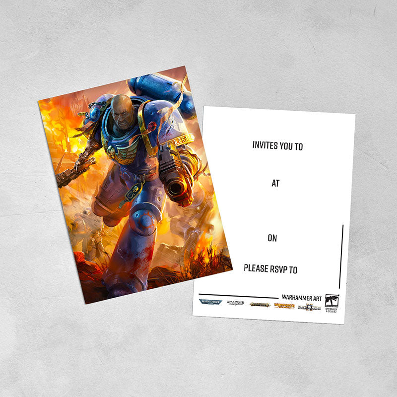 Warhammer 40K Invitations – Warhammer Art