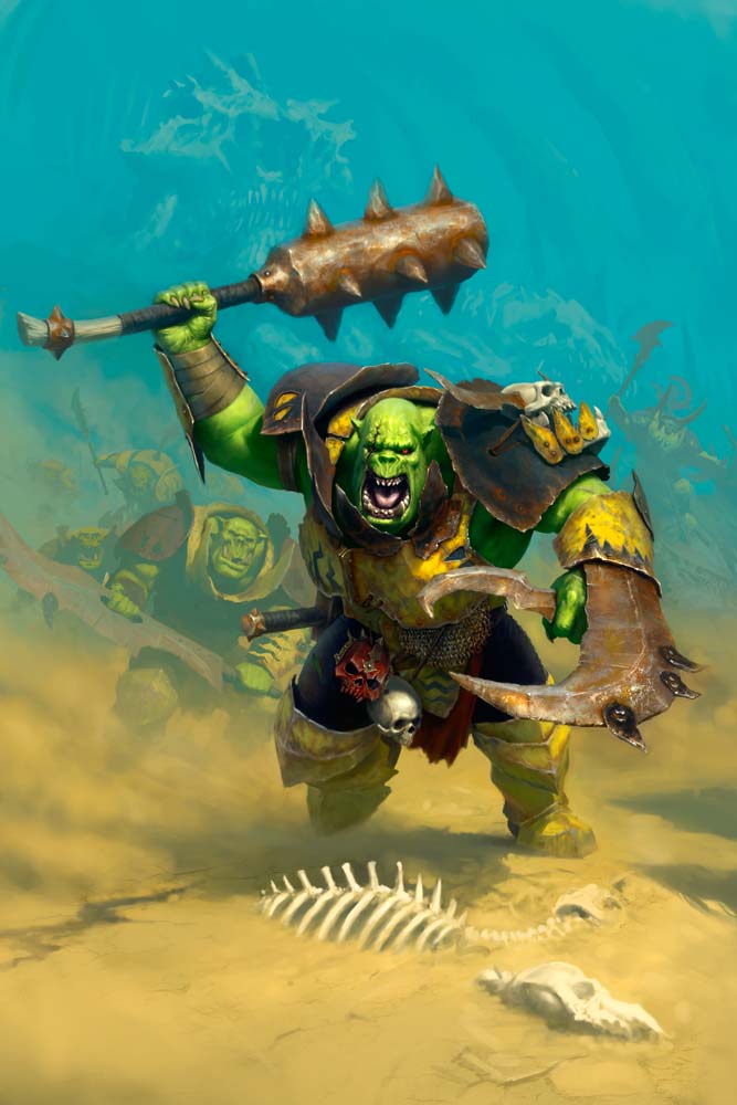 Ironjawz – Warhammer Art