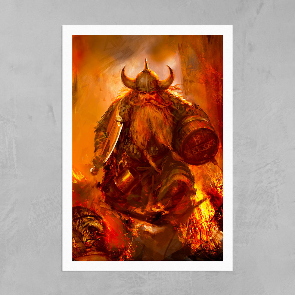 Josef Bugman Art Print – Forces of Fantasy – Warhammer Art