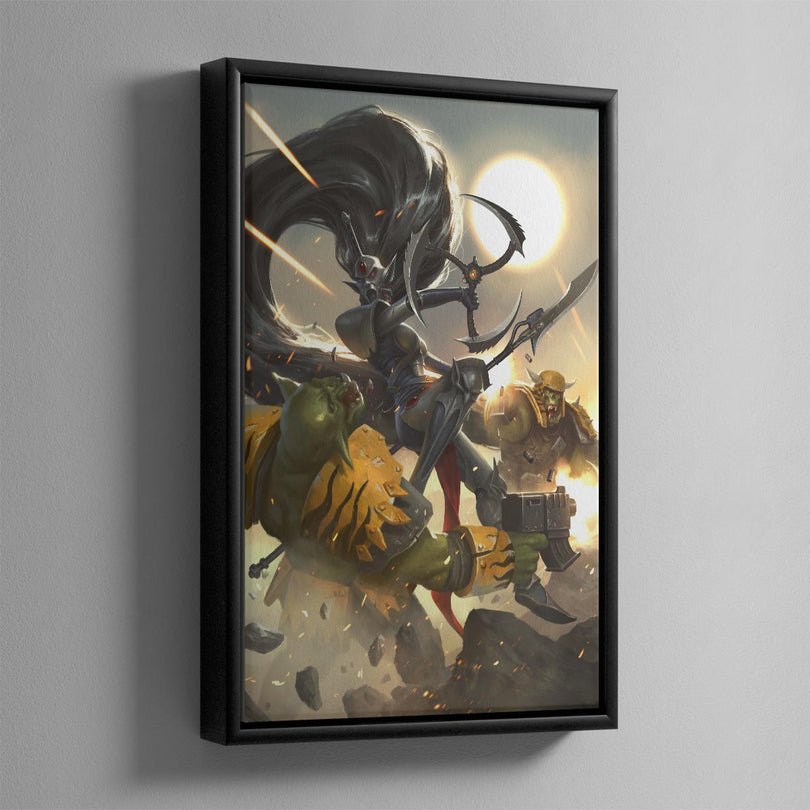 Jain Zar - The Storm of Silence - Warhammer Art