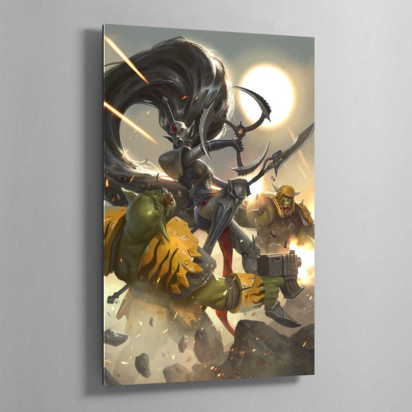 Jain Zar - The Storm of Silence - Warhammer Art