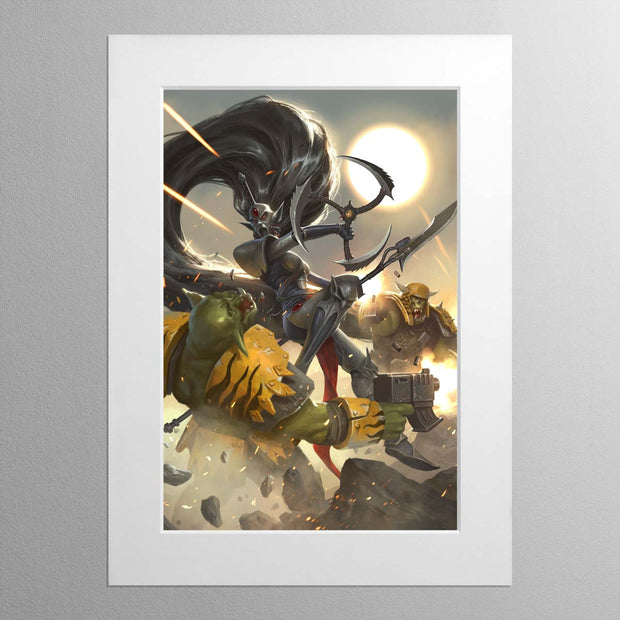 Jain Zar - The Storm of Silence Art Print – Warhammer 40K Collectible ...