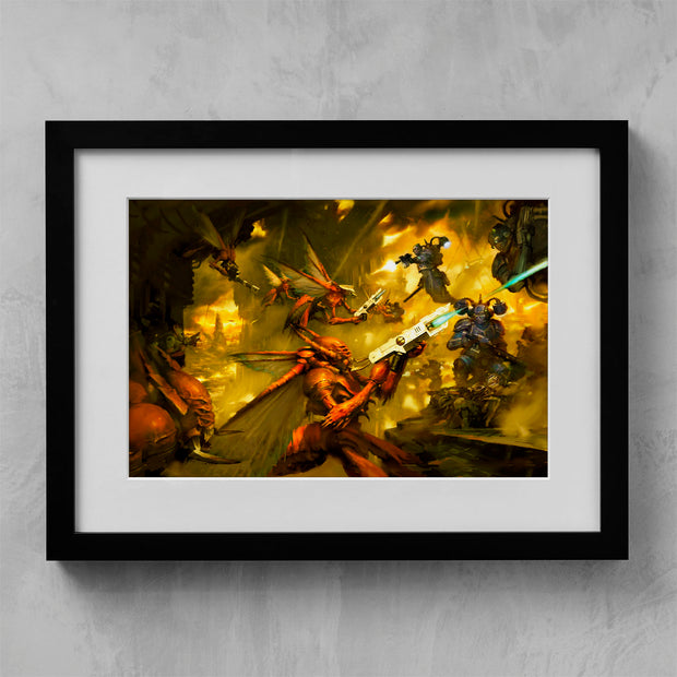 Kill Team - Hivestorm Art Print – Warhammer 40K Collectible – Warhammer Art