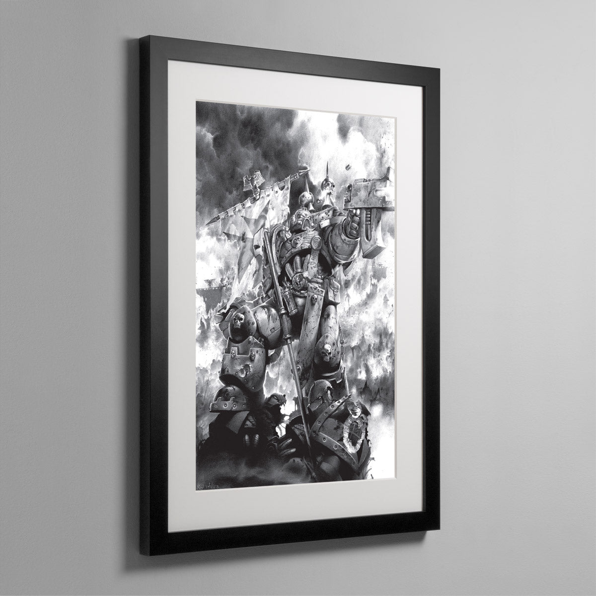 Last Stand Art Print – Warhammer 40K Collectible – Warhammer Art