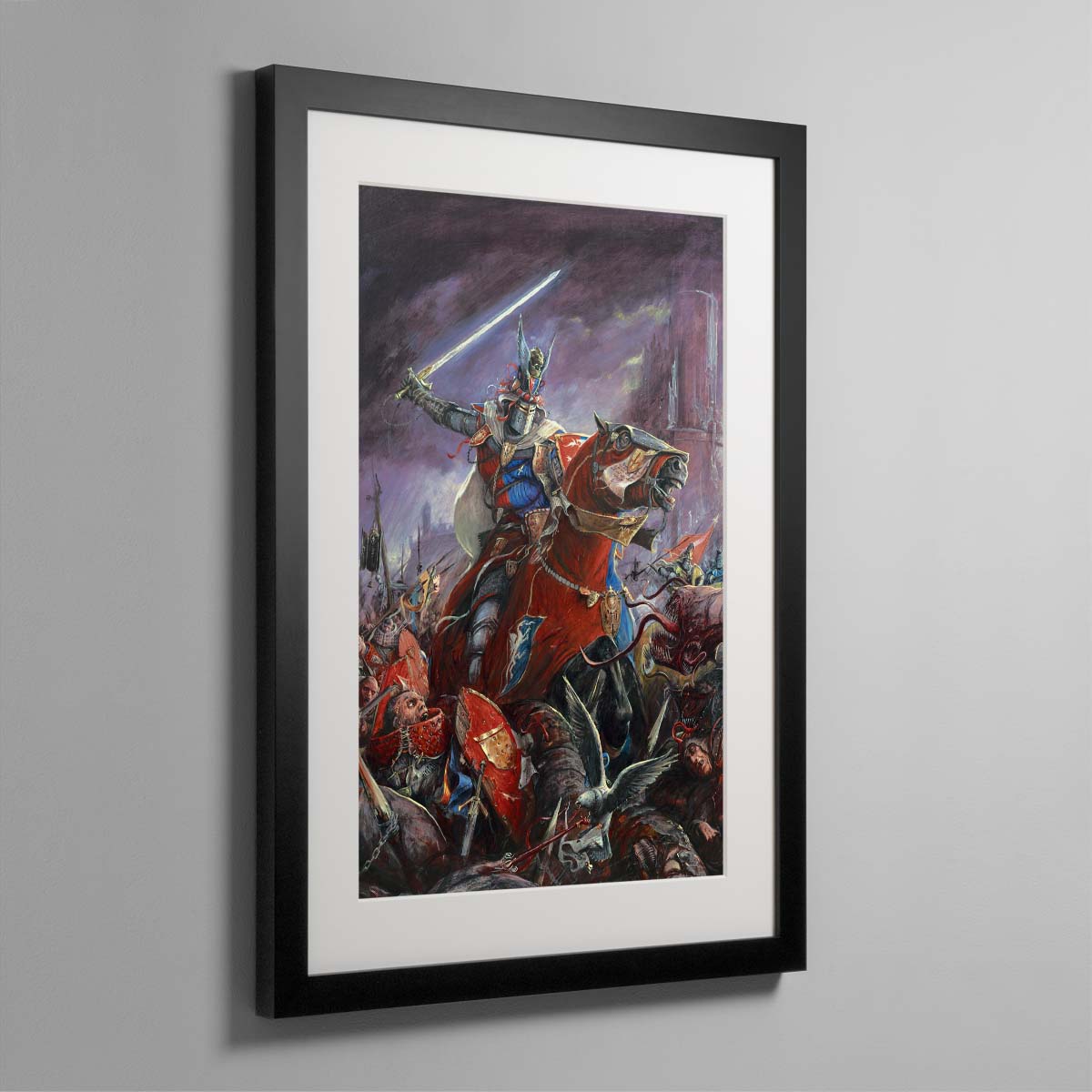 Knight of the Realm Art Print – Forces of Fantasy – Warhammer Art