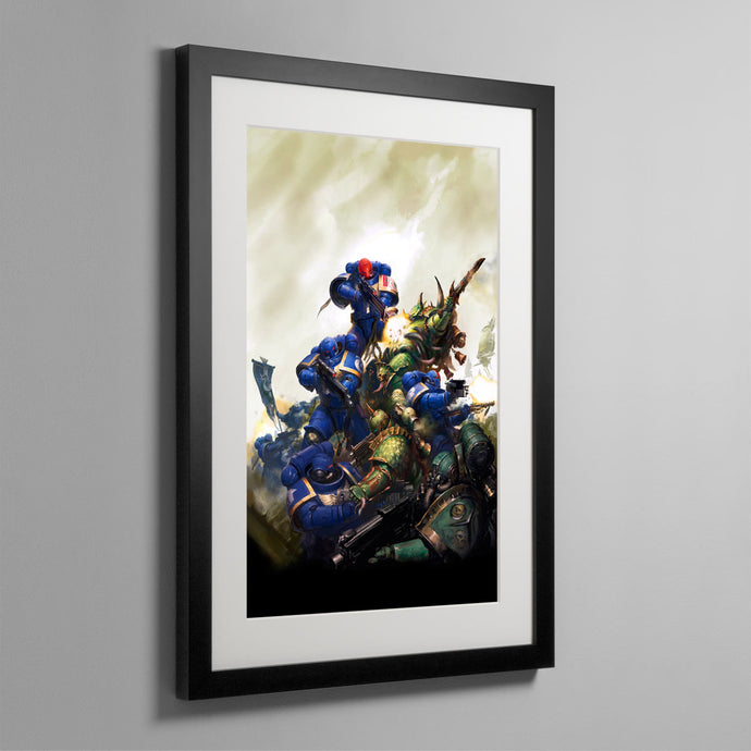 Know No Fear Art Print – Warhammer 40K Collectible – Warhammer Art