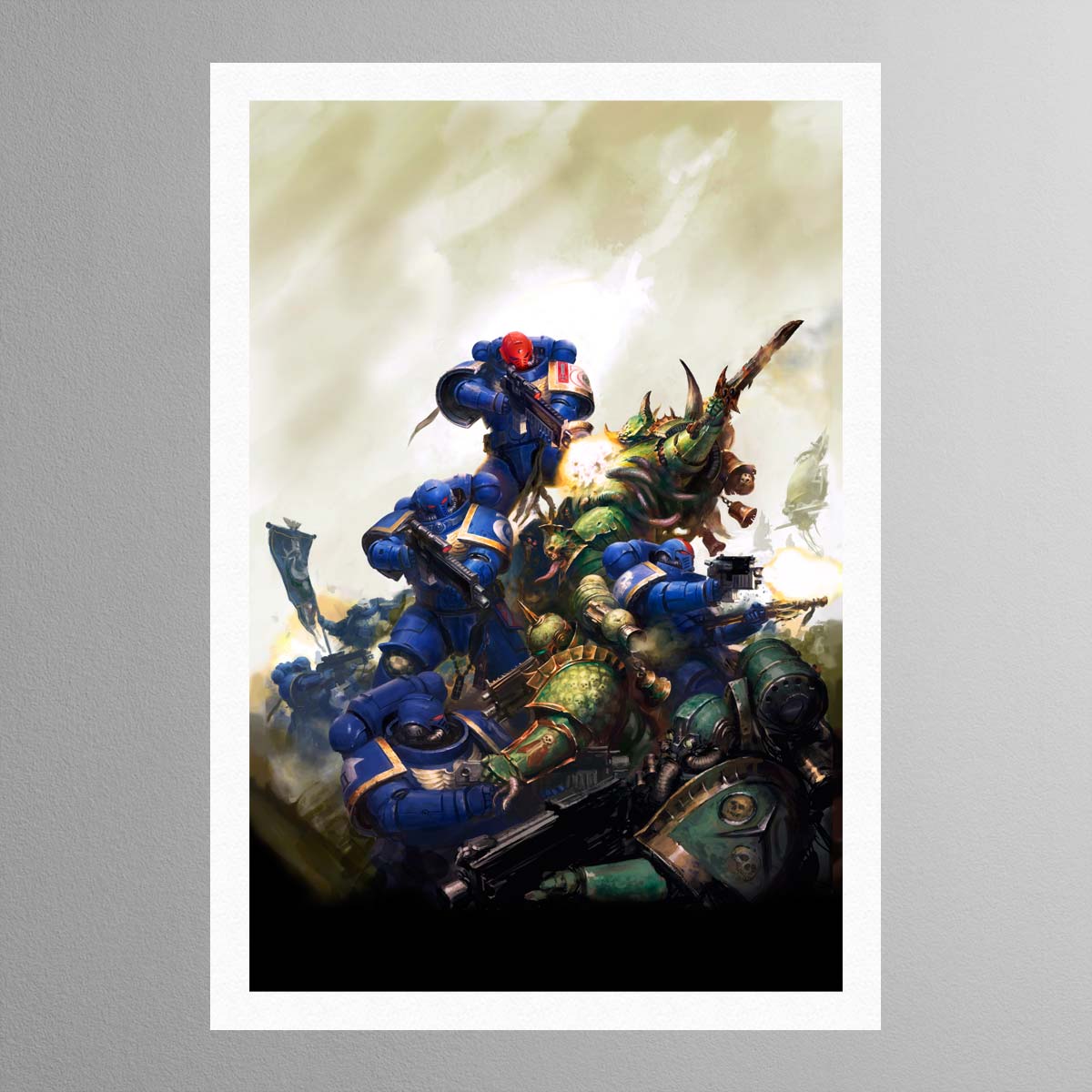 Know No Fear Art Print – Warhammer 40K Collectible – Warhammer Art