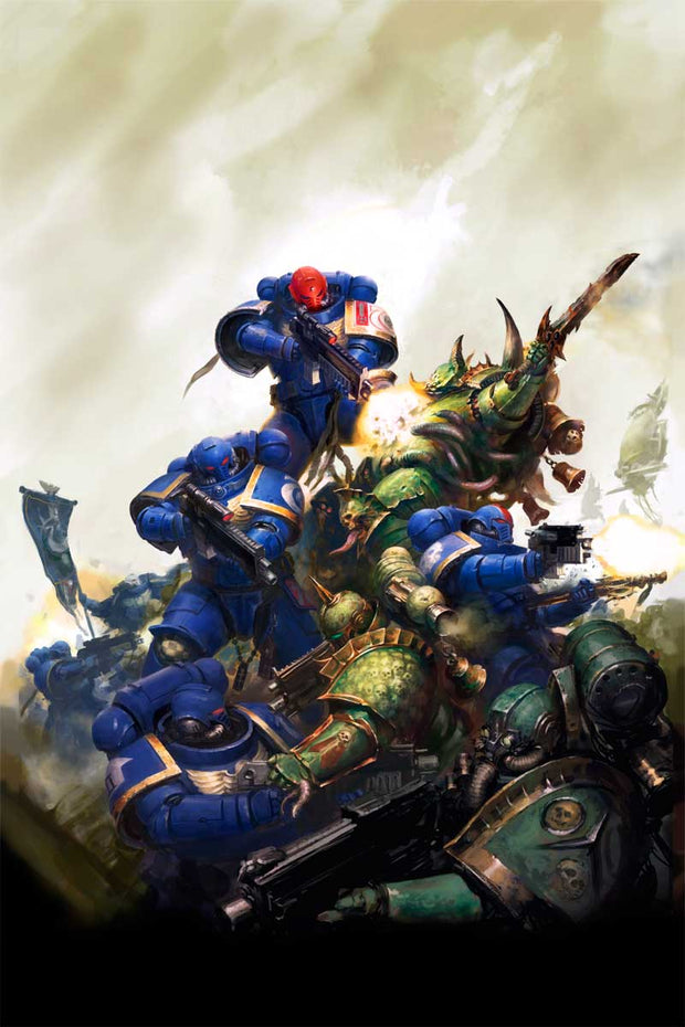 Know No Fear Art Print – Warhammer 40K Collectible – Warhammer Art