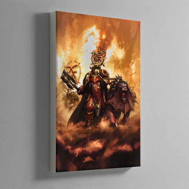 Korghos Khul - Warhammer Art