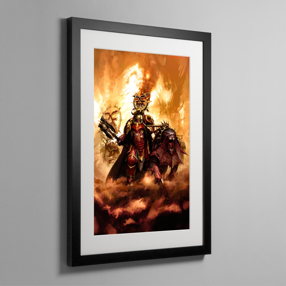 Korghos Khul Art Print – Age of Sigmar Collectible – Warhammer Art