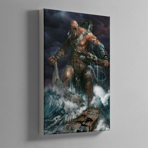Kraken-eater Mega-Gargant Art Print – Age of Sigmar Collectible ...